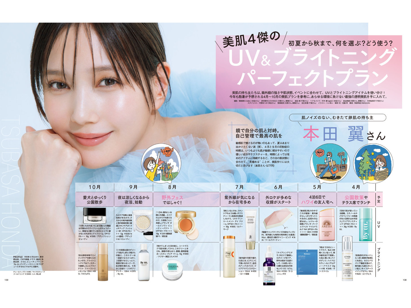 本田翼 MAQUIA (マキア) 2025年5月号 - Go Tokyo Your Experience